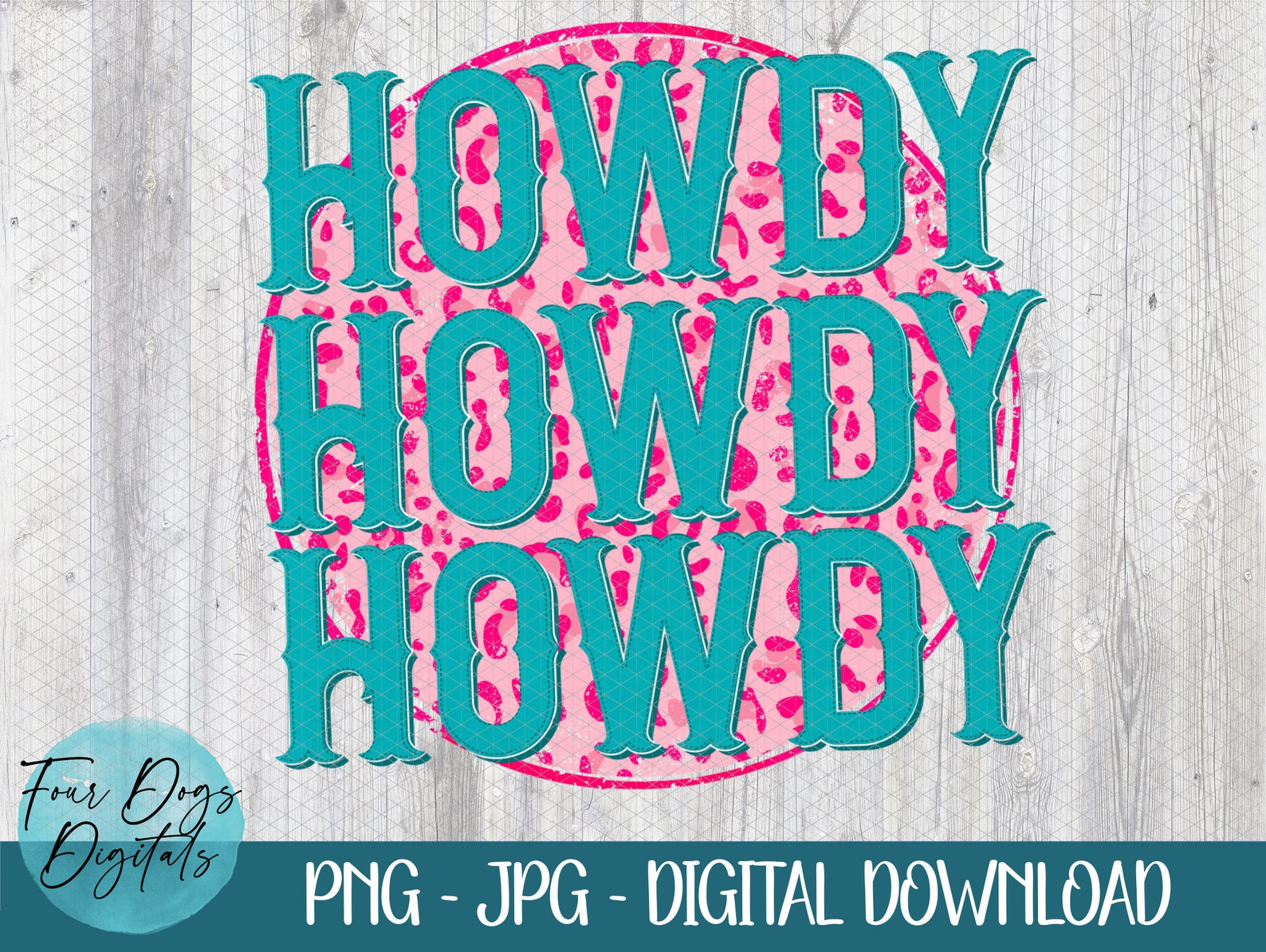 Howdy PNG, Howdy Howdy Howdy Png, Country PNG, Howdy Pink Leopard Png ...