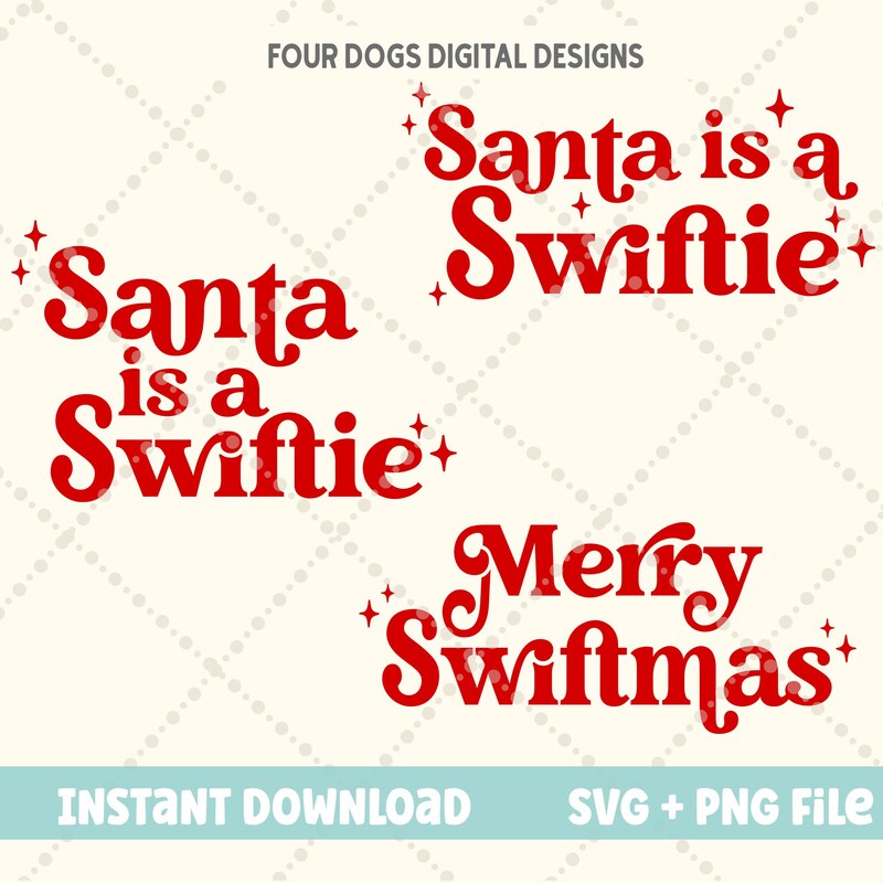 Swiftmas Svg - Etsy