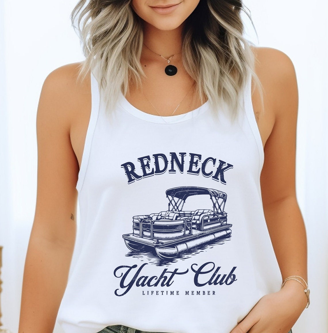 Redneck Yacht Club PNG Pontoon Png, Social Club Png Lake Png Dad Boat ...