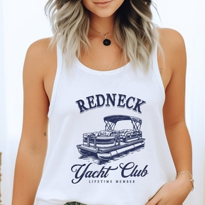 Redneck Yacht Club PNG Pontoon Png, Social Club Png Lake Png Dad Boat ...