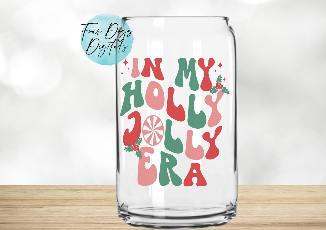 In My Holly Jolly Era SVG PNG, Eras SVG Png, Retro Groovy Christmas Svg ...