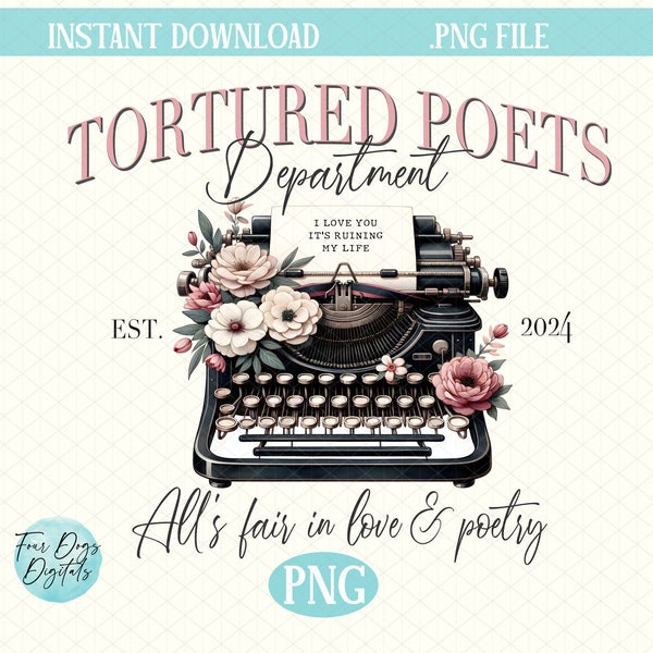 The Tortured Poets Department - Etsy UK