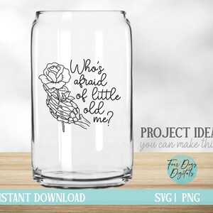 Who's Afraid of Little Old Me Svg the Tortured Poets Department SVG PNG ...