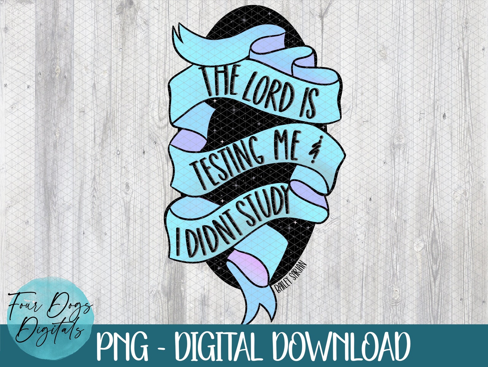 The Lord is Testing Me PNG, Bailey Sarian PNG, Funny Quote Png, Bailey ...