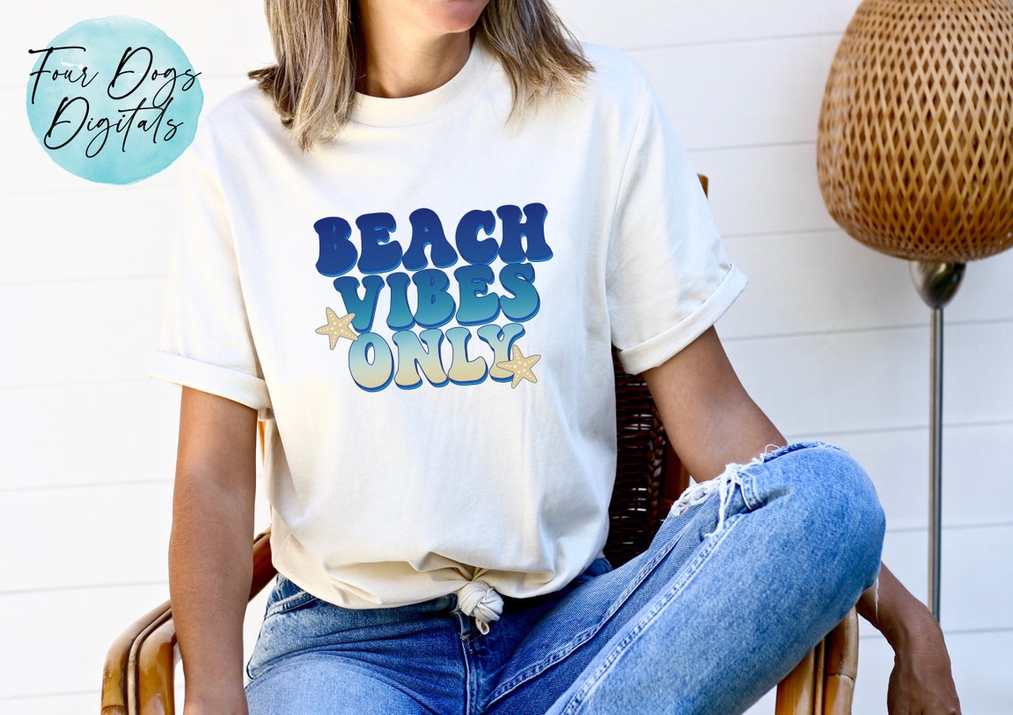 Beach Vibes Only Png Retro Beach Vibes Only Retro Beach Png - Etsy