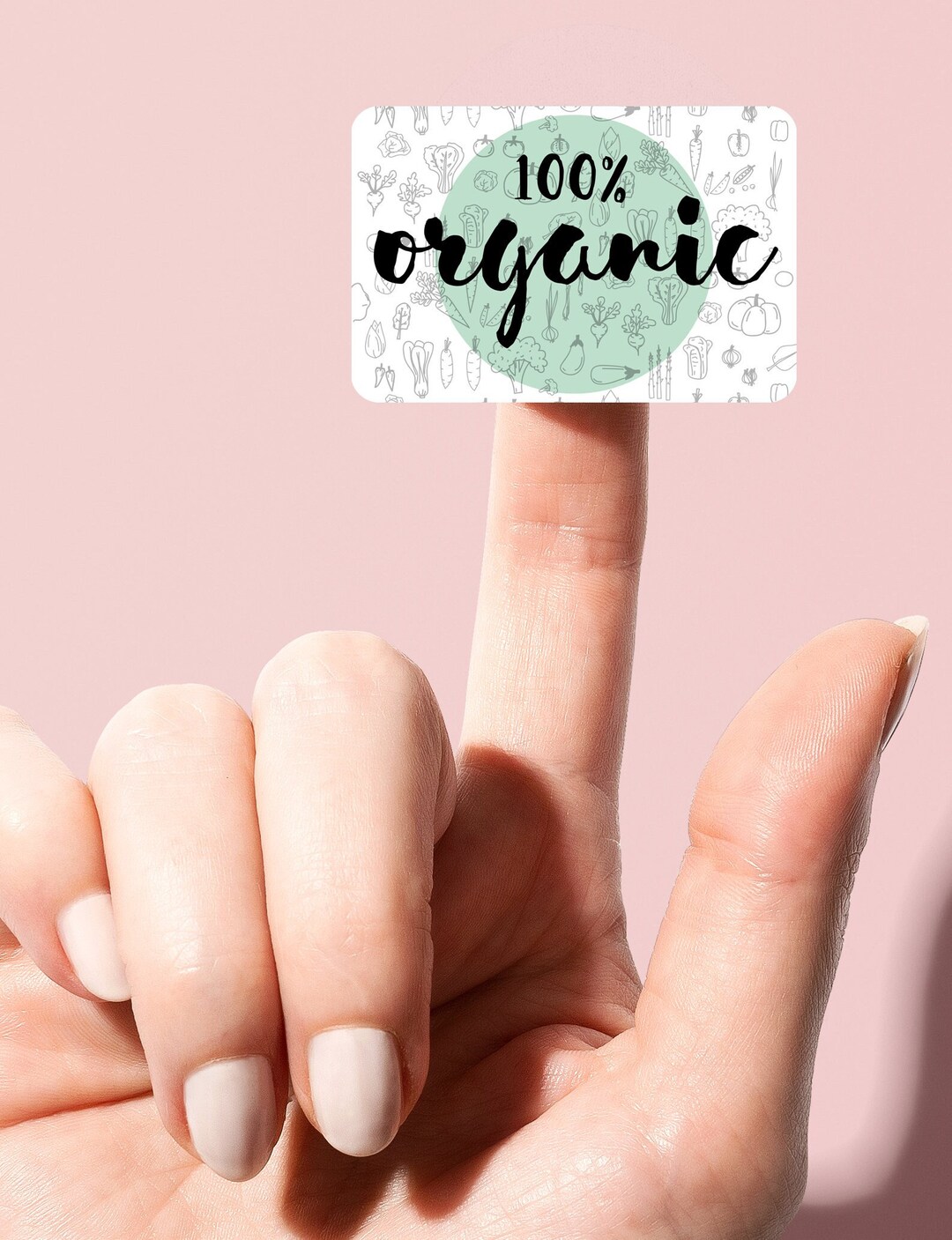 Organic Product Stickers | Organic Stickers | All Natural Labels | Jar ...