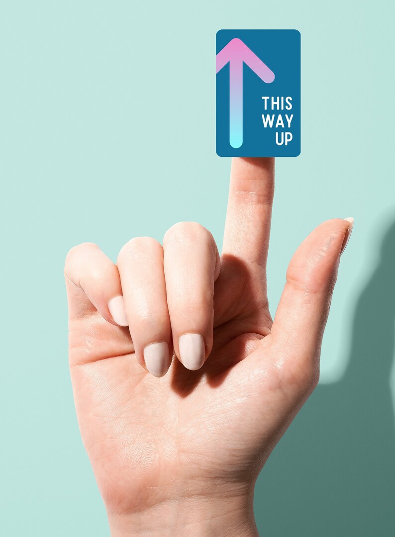 This Way up Shipping Stickers Packaging Stickers Small - Etsy