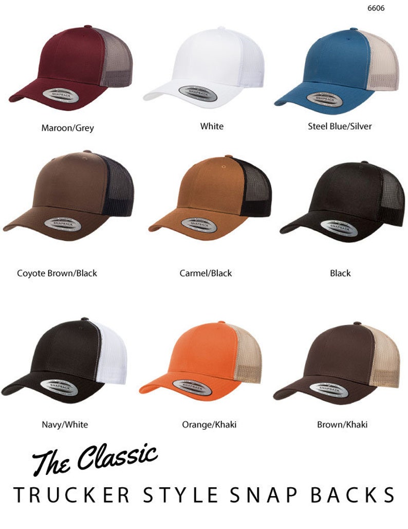 Trucker Style Hat With Custom Leather Patch - Etsy