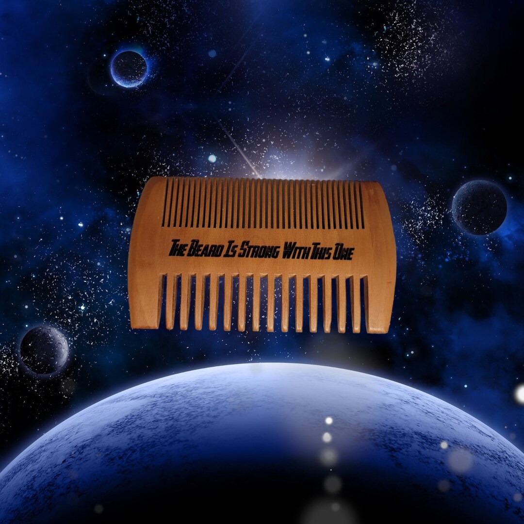 Beard Comb Wood Beard Comb Beard Grooming Kit Mustache Comb Custom ...