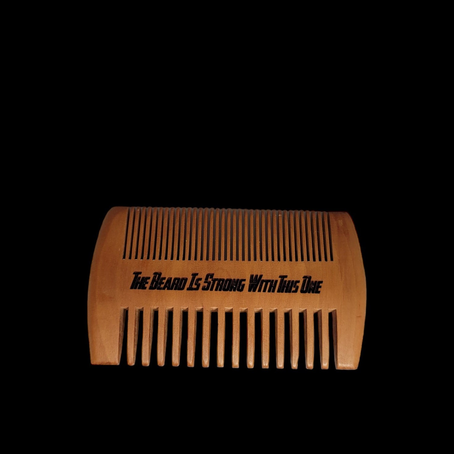 Beard Comb Wood Beard Comb Beard Grooming Kit Mustache Comb Custom ...