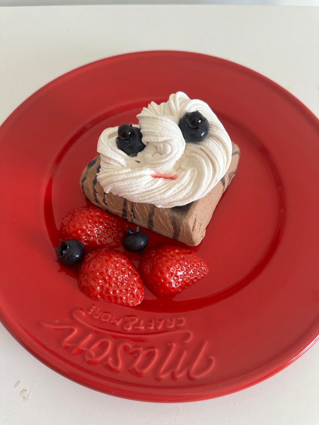 Cursed Blueberry Waffle - Etsy