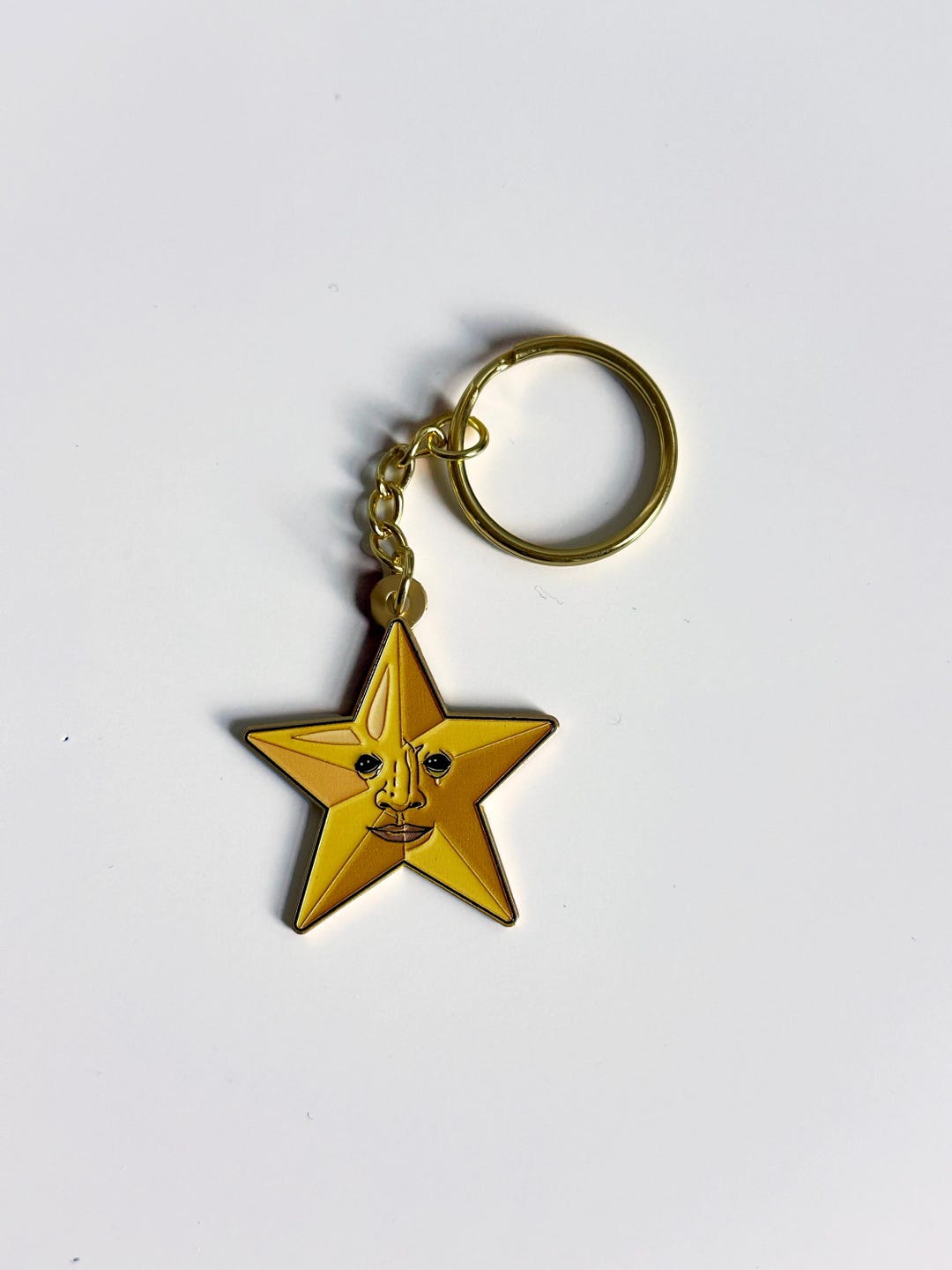 Creamy Star Keychains - Etsy