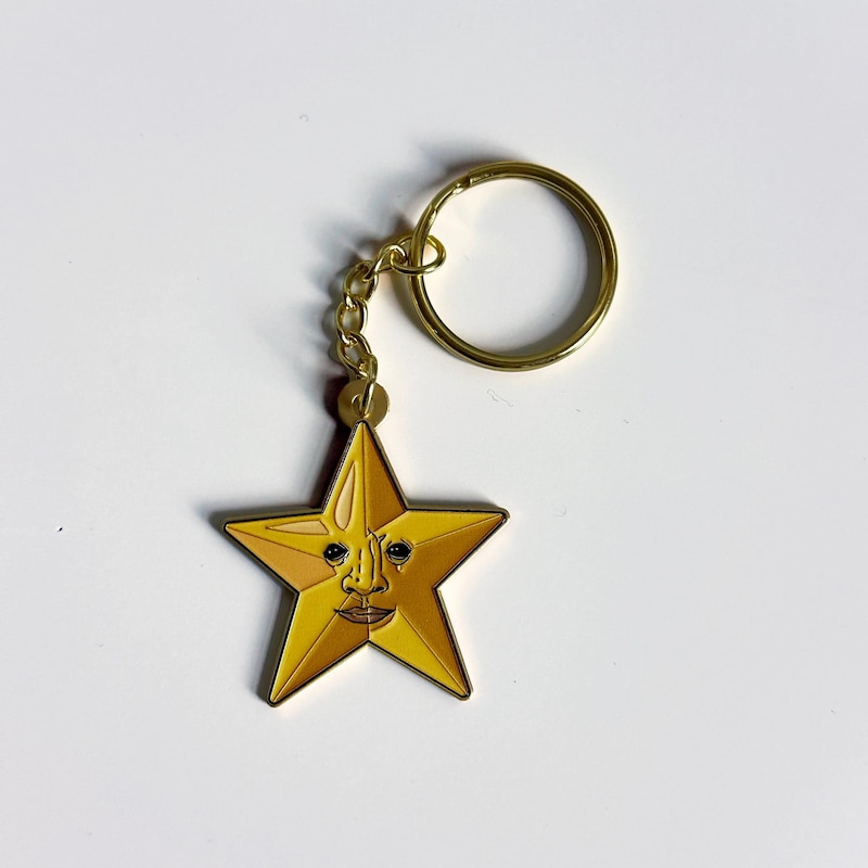 Star Keychain - Etsy