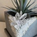 Square Crystal Planter Pots - Etsy
