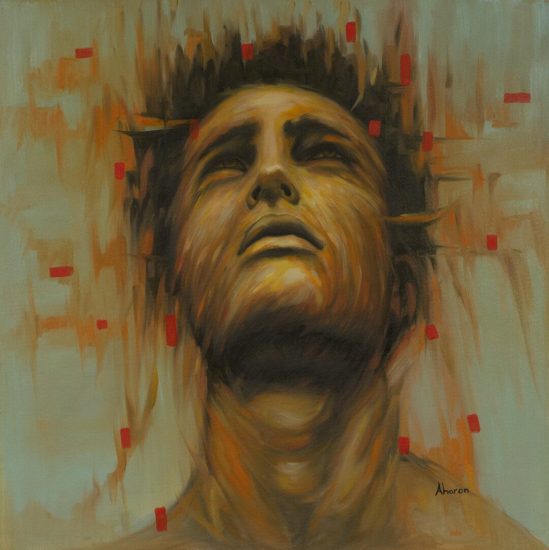 Original Oil Painting , Painted by Artist Aharon Vaknin Painted on ...