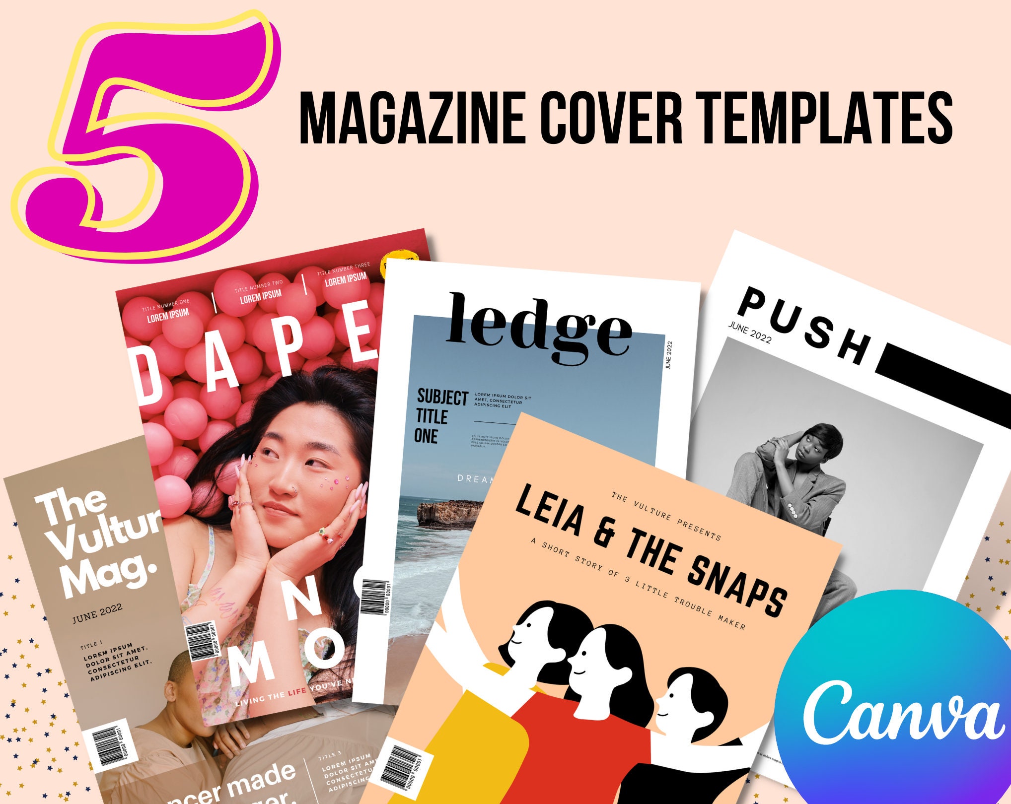 Life Magazine Cover Template