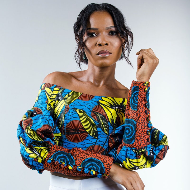 Ankara Crop Top - Etsy