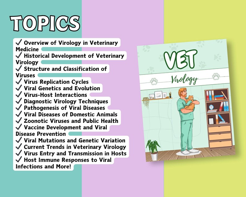 Veterinary Virology 2025, Vet Tech Notes, Vet Med Study Guide, VTNE ...