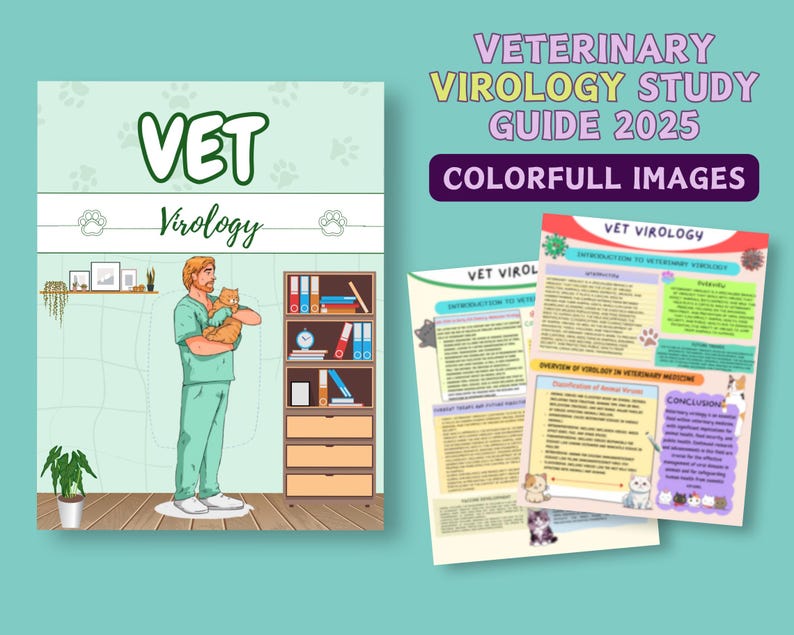Veterinary Virology 2025, Vet Tech Notes, Vet Med Study Guide, VTNE ...