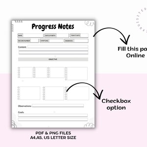 Psychotherapy Documentation Bundle - Psychotherapy Progress Note Form ...
