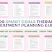 SMART Goals Therapy Treatment Planning Guide: 500+ Examples (PDF) - Etsy