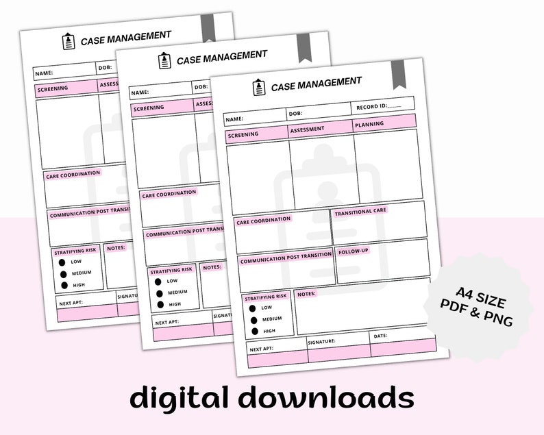 Case Management Template Progress Notes Case Manager Client ... Case Management Template Progress Notes Case Manager Client ...