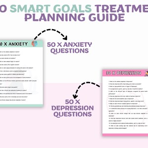 SMART Goals Therapy Treatment Planning Guide: 500+ Examples (PDF) - Etsy