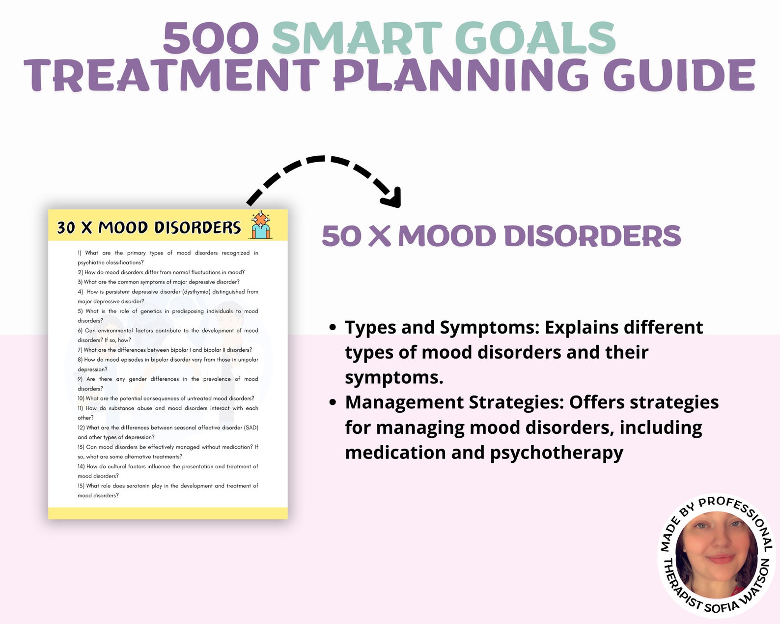 SMART Goals Therapy Treatment Planning Guide: 500+ Examples (PDF) - Etsy
