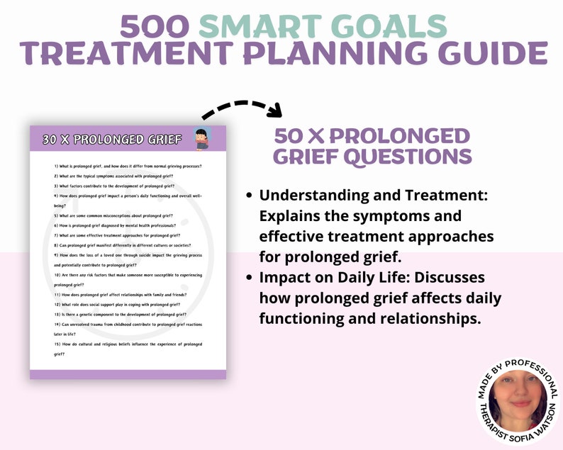 SMART Goals Therapy Treatment Planning Guide: 500+ Examples (PDF) - Etsy