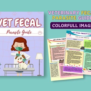 Veterinary Fecal Parasite Guide: Vet Tech Notes (digital Download) - Etsy