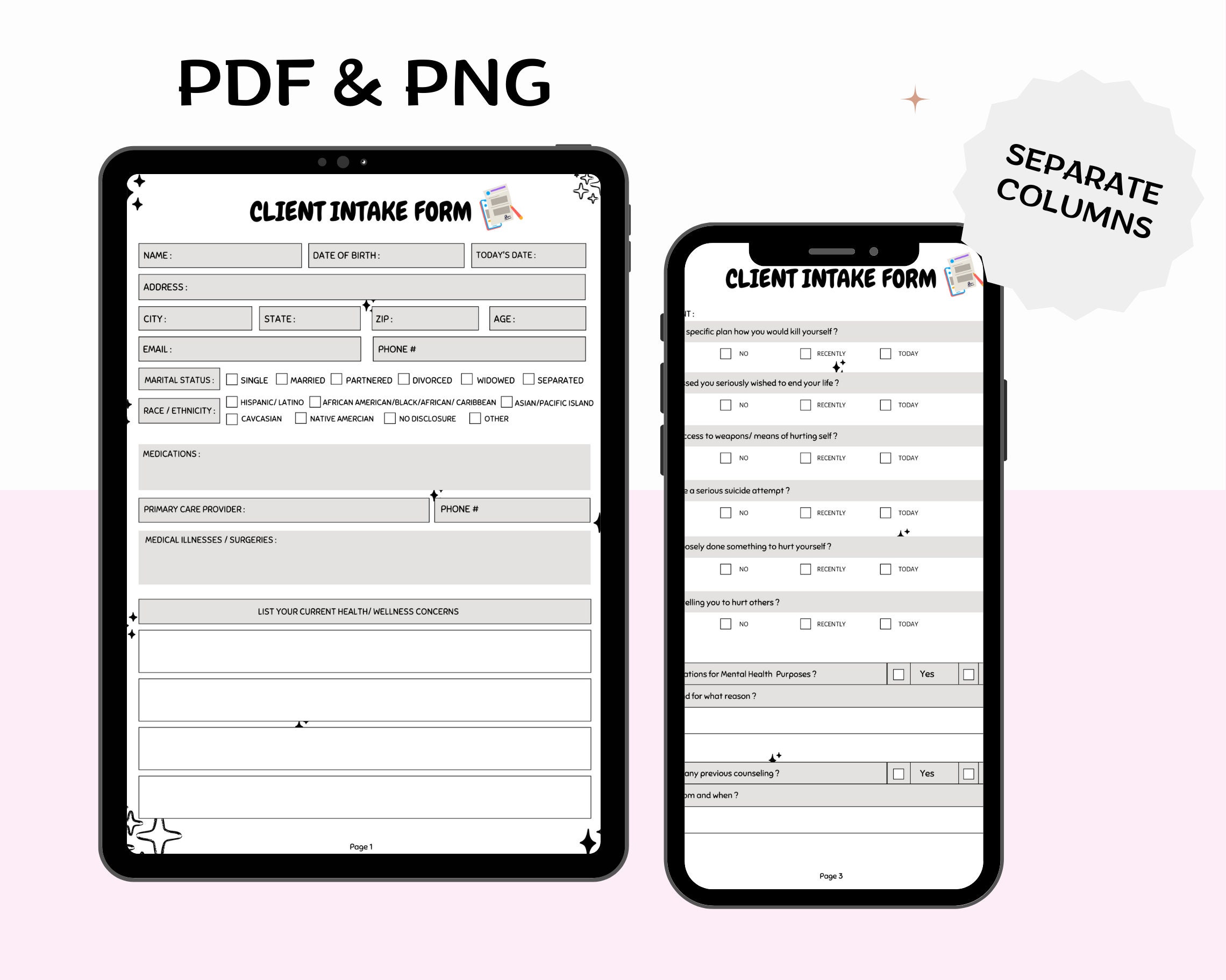 Psychotherapy Documentation Bundle - Psychotherapy Progress Note Form ...