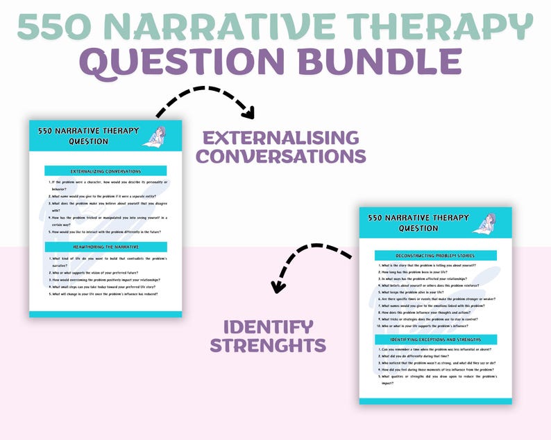 Narrative Therapy Cheat Sheet, Narrative Life Story, Tree of Life ...