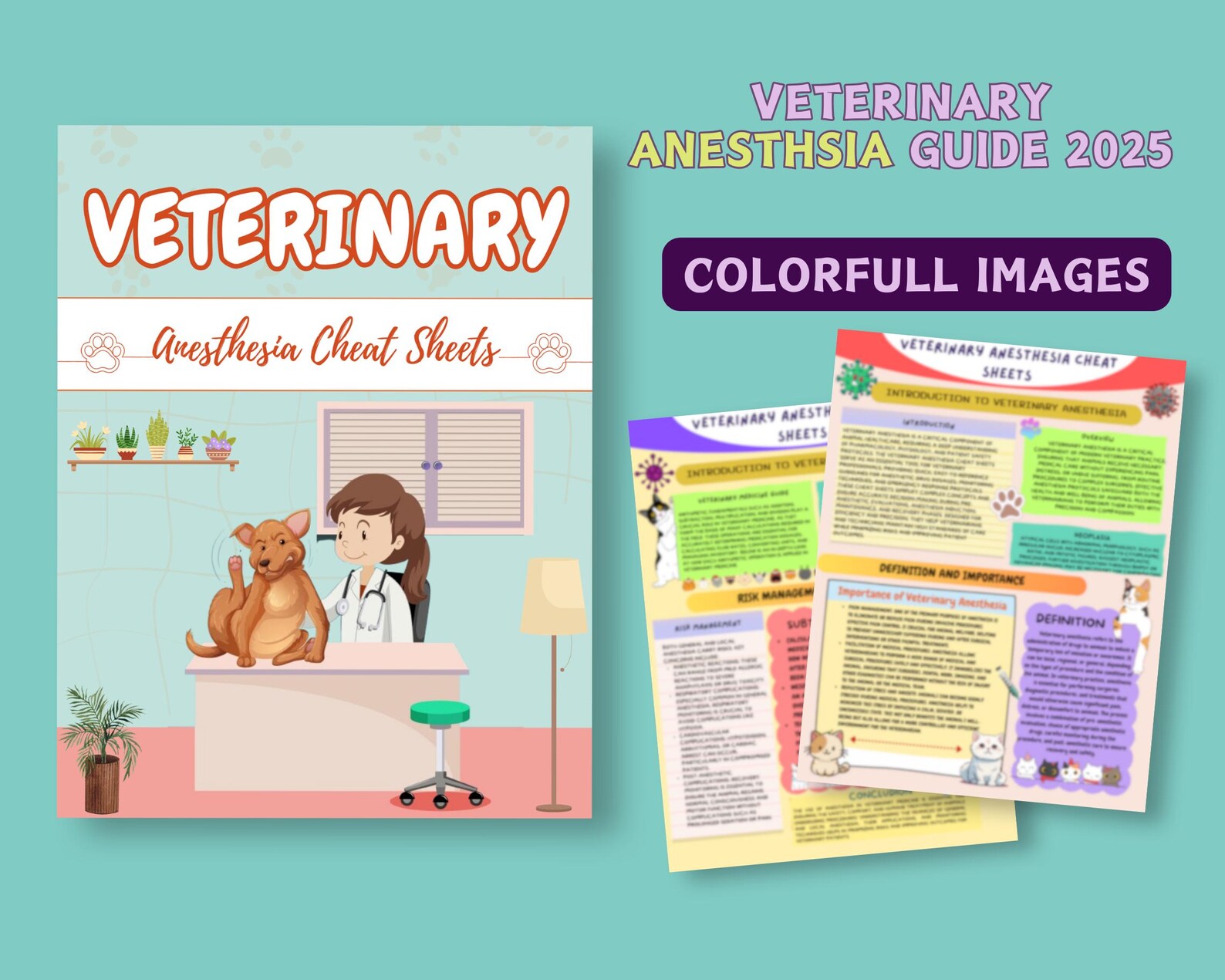 Veterinary Anesthesia Study Guide: Vet Tech Notes (digital Download) - Etsy