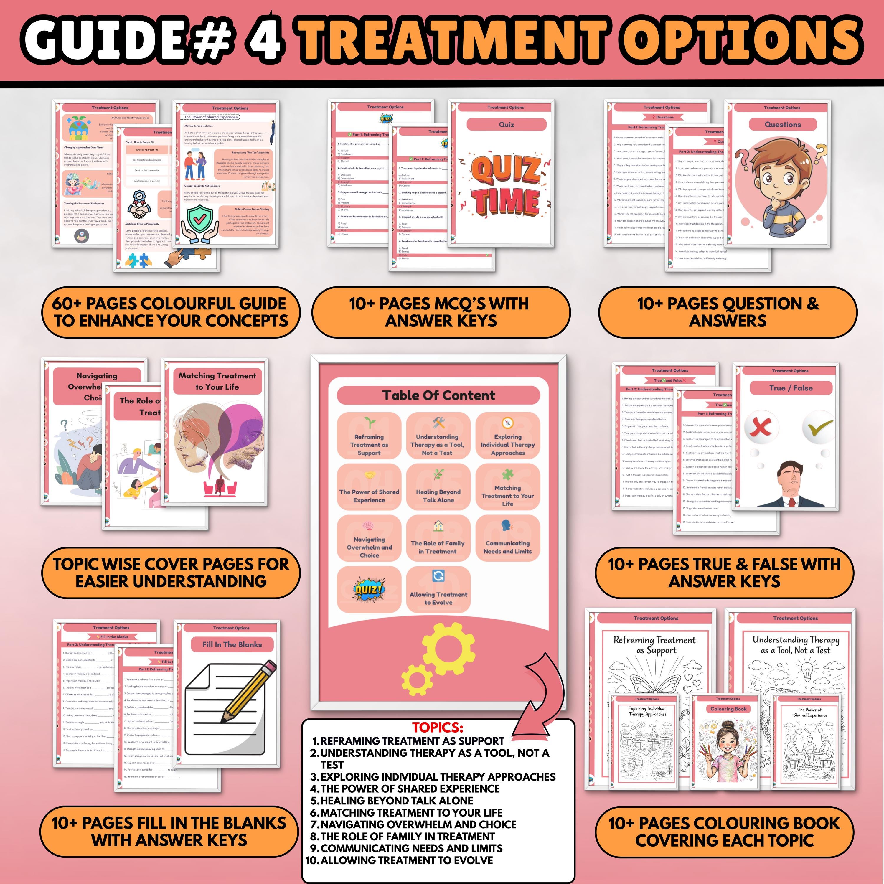 Addiction and Sobriety Mega Bundle Workbook, 718+ Pages, 50+ Topics ...