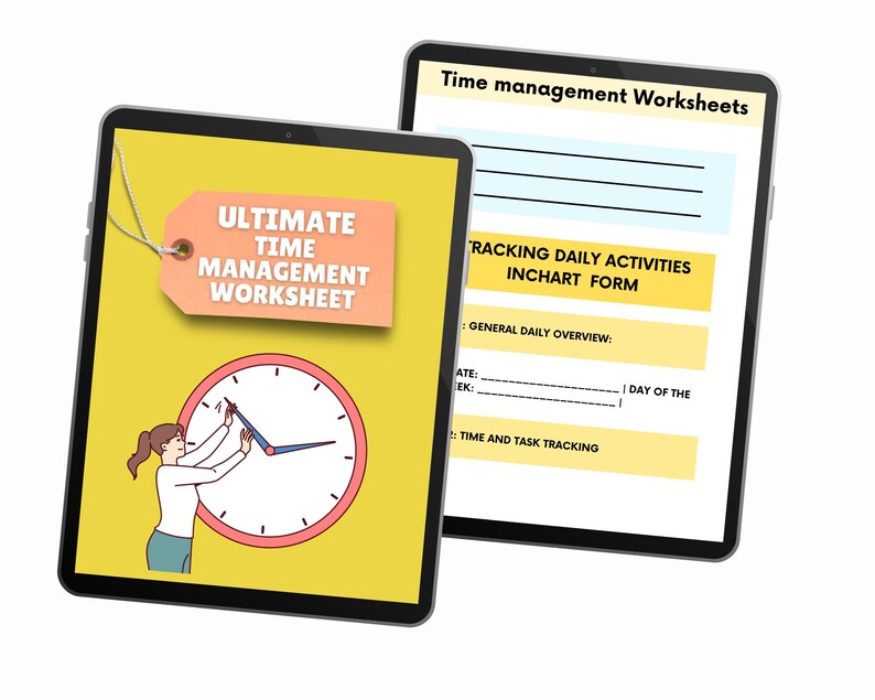 Time Management Worksheets, Time Management Skills, Therapy Worksheets ...