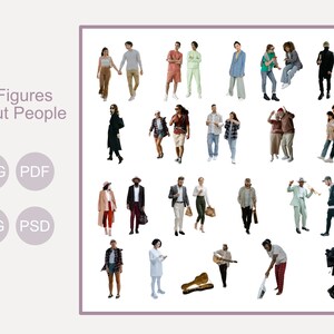 Cutout People and Dogs Version 1 20 Pack Photoshop People and Dogs ...