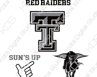 Texas Tech Logo Svg | Etsy
