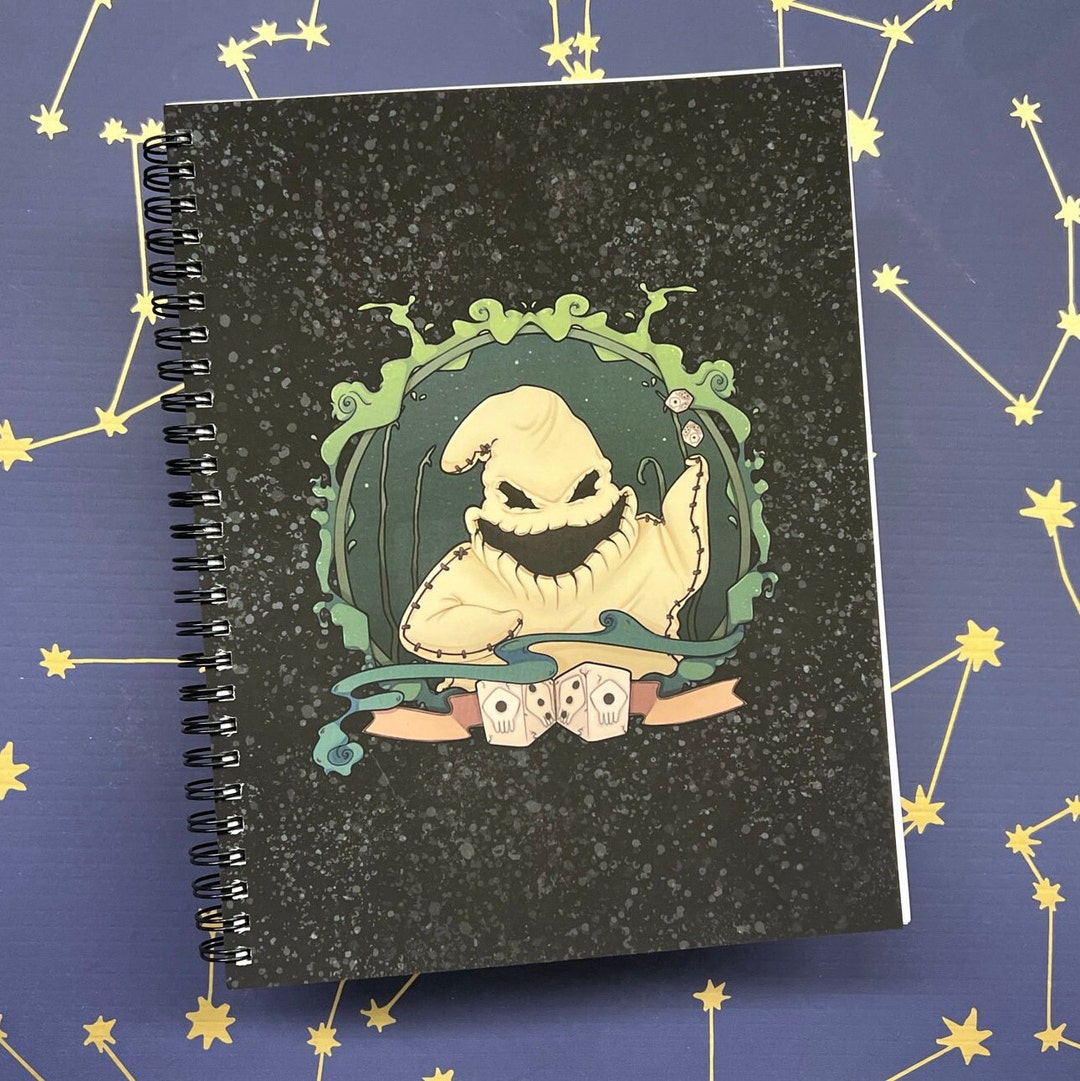SPIRAL NOTEBOOK: Oogie Boogie Chibi Villain - Etsy