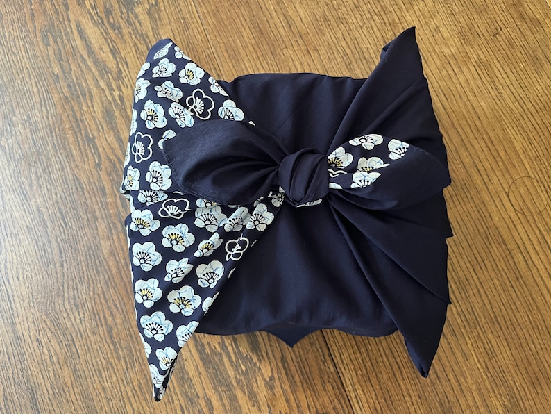 UME MON Furoshiki Ume Plum Pattern Japanese Vintage - Etsy