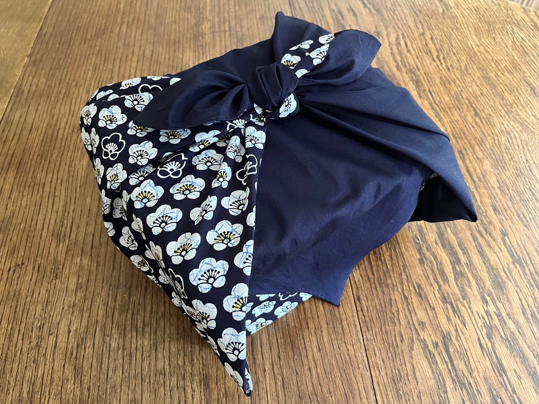 UME MON Furoshiki - Ume Plum Pattern Japanese Vintage Furoshiki ...