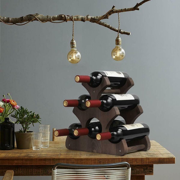 Standing Wine Rack - Etsy