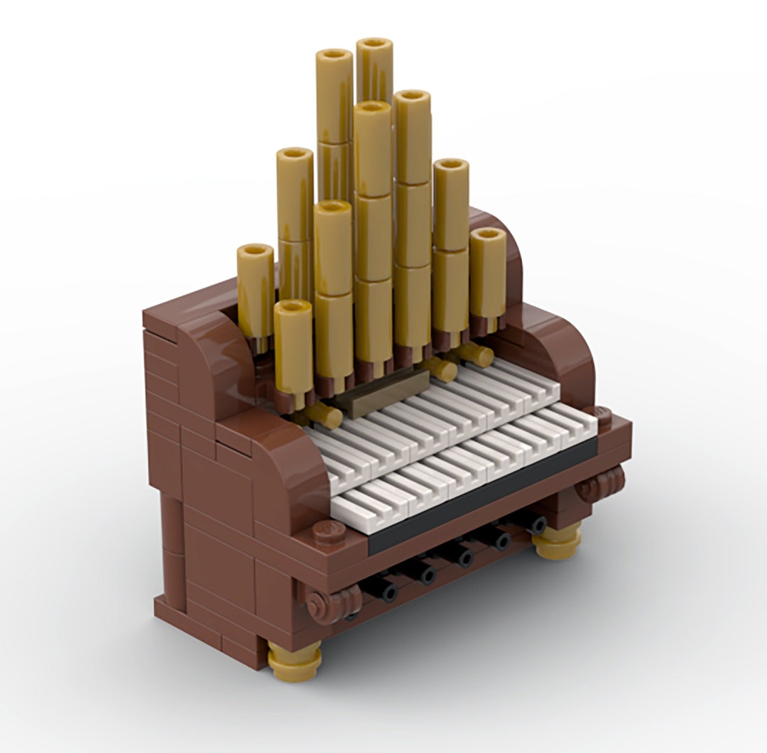 MOC Instructions -- Pipe Organ - Etsy