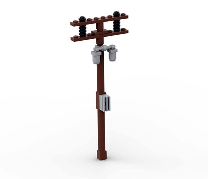 MOC Instructions: Utility Pole - Etsy