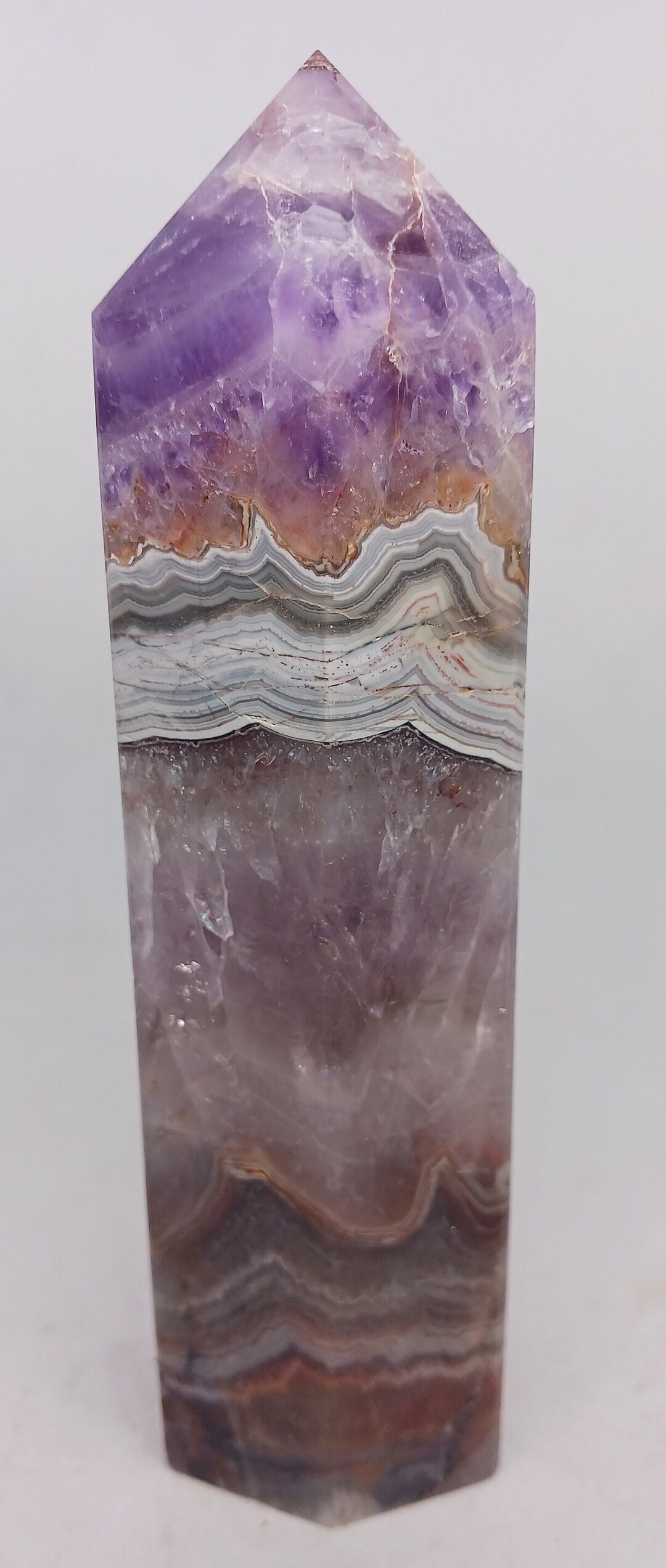473g Amethyst Agate Tower - Etsy