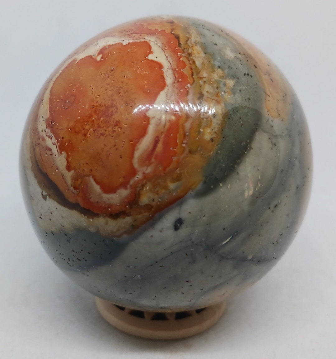 443g Polychrome Jasper Sphere - Etsy