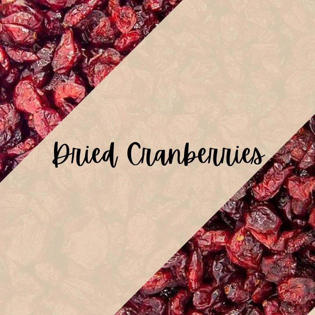 Dried Cranberries, 200g, 1kg, Dried Fruit, Plastic Free Dried Fruit ...