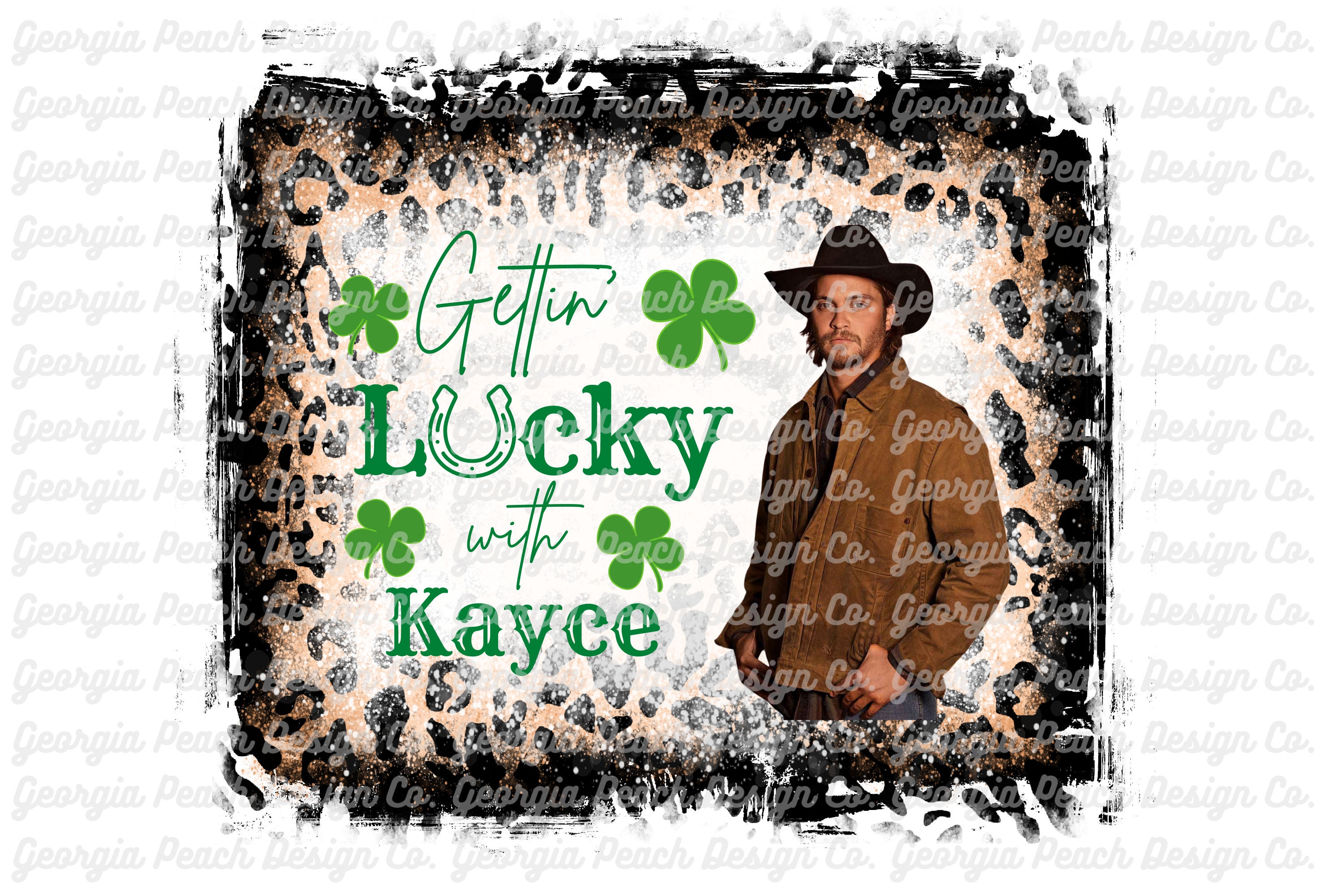 Kayce Dutton Yellowstone Sublimation Getting Lucky With Kayce Etsy
