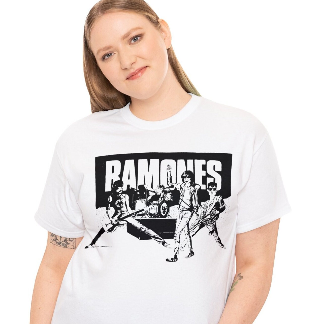 Ramones Shirt Johnny, Joey, Marky, Dee Dee Ramone - Etsy