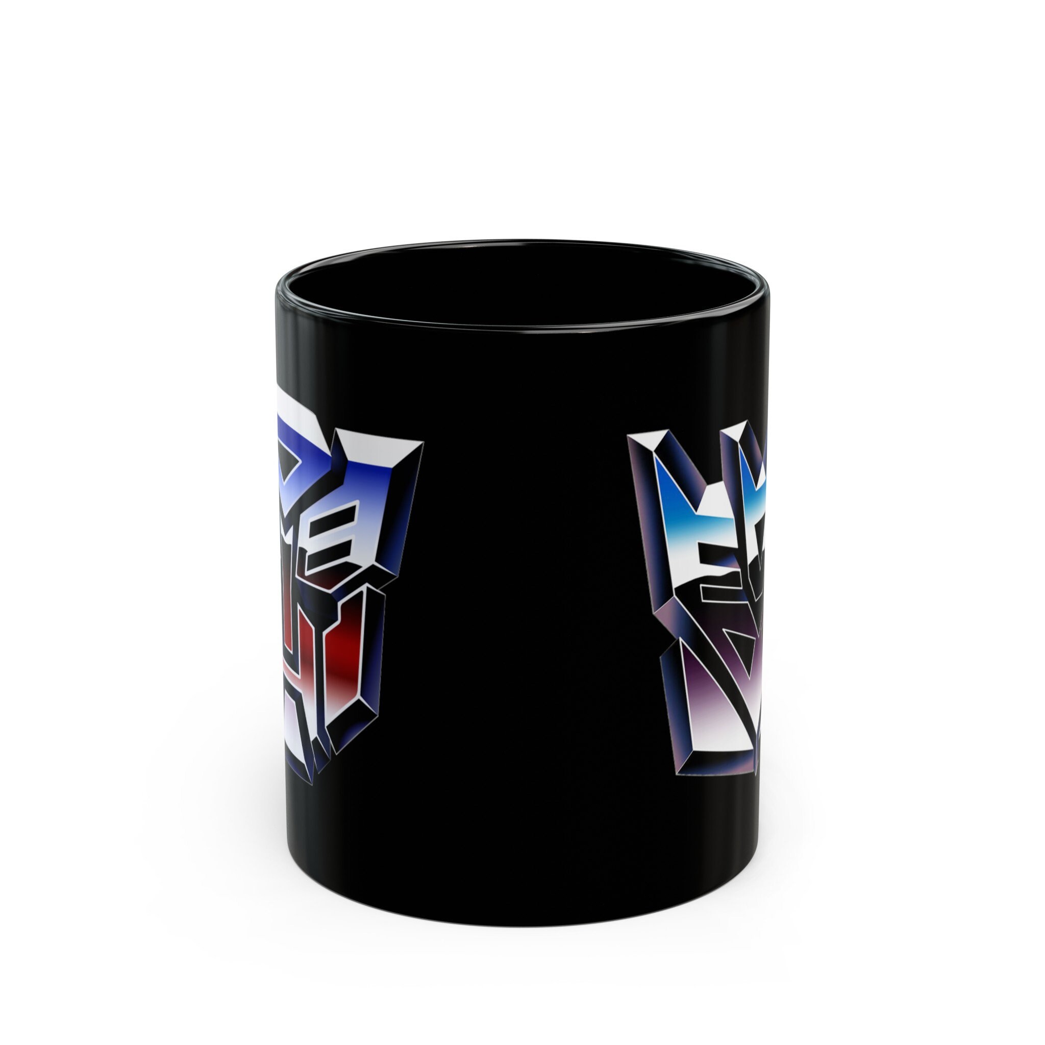 Transformers Autobots and Decepticons Black Mug 11oz - Etsy