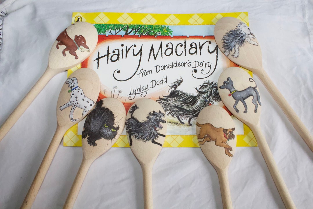 Hairy Maclary Inspired Story Spoons - Etsy UK
